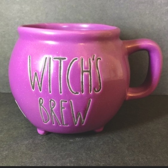Rae Dunn | Holiday | Halloween Witchs Brew Purple Shaped Cauldron Mug ...